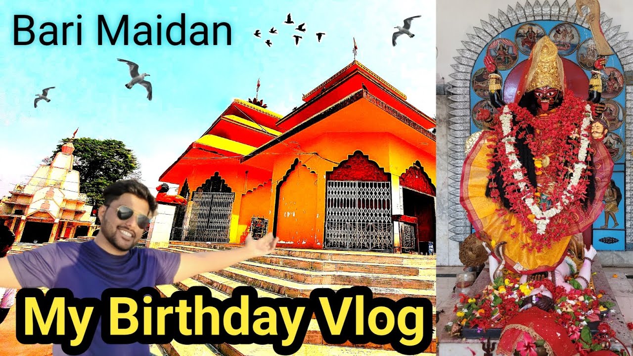 burnpur bari maidan puja my birthday celebration flying spv - YouTube