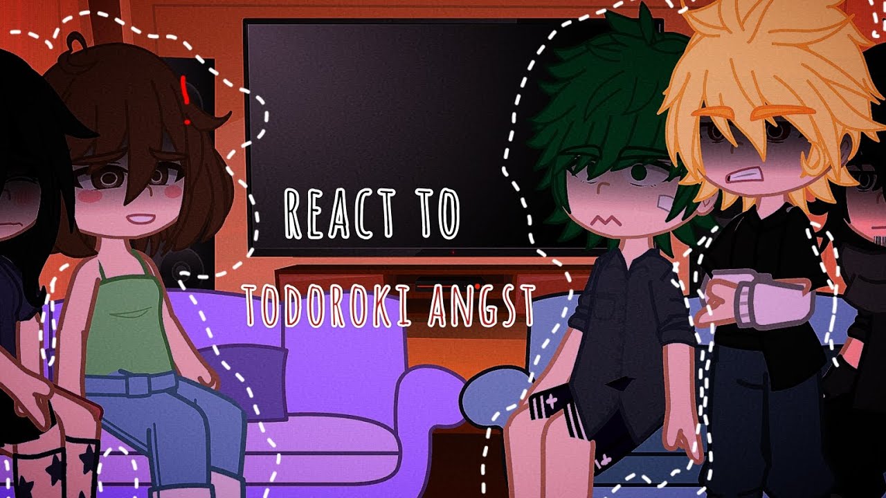 todoroki 's friends + aizawa react to... || angst || gacha life / club ...