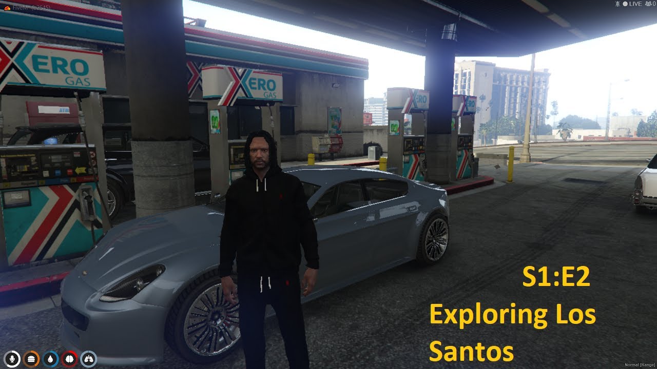 GTA | FIVEM | BIP CITY S1:E2 Exploring Los Santos - YouTube