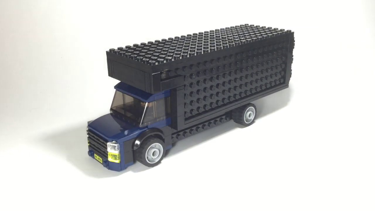 Lego Custom black truck Moc Speed Build tutorial - YouTube