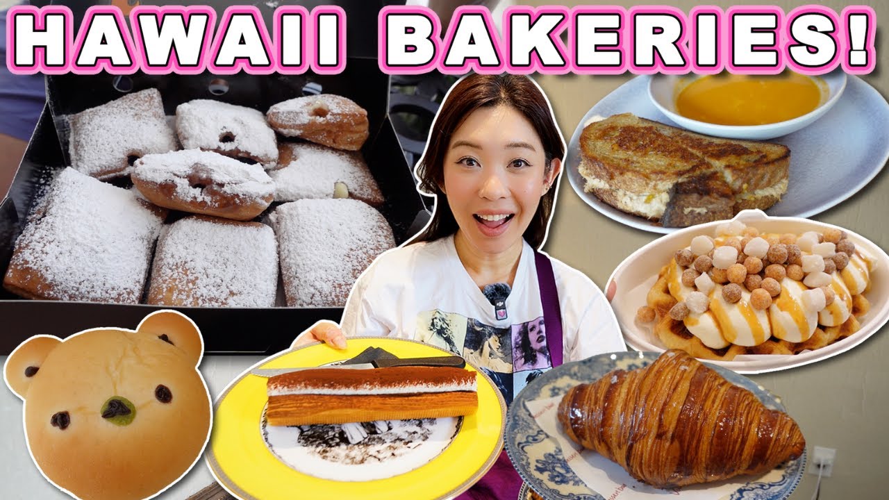 Hawaii's Bakery Scene! || [Oahu, Hawaii] Sweet Treats & Local Favorites ...