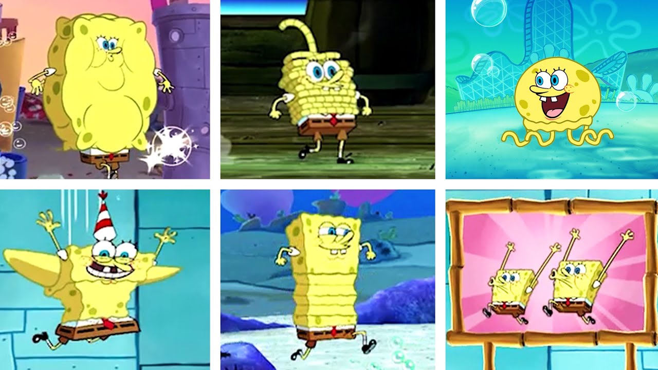 SpongeBob: Patty Pursuit - All Transformations [Apple Arcade] - YouTube