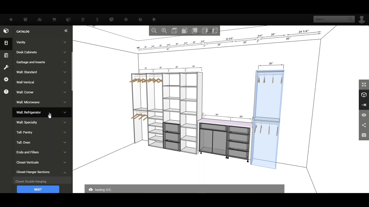 Drawing closets - YouTube