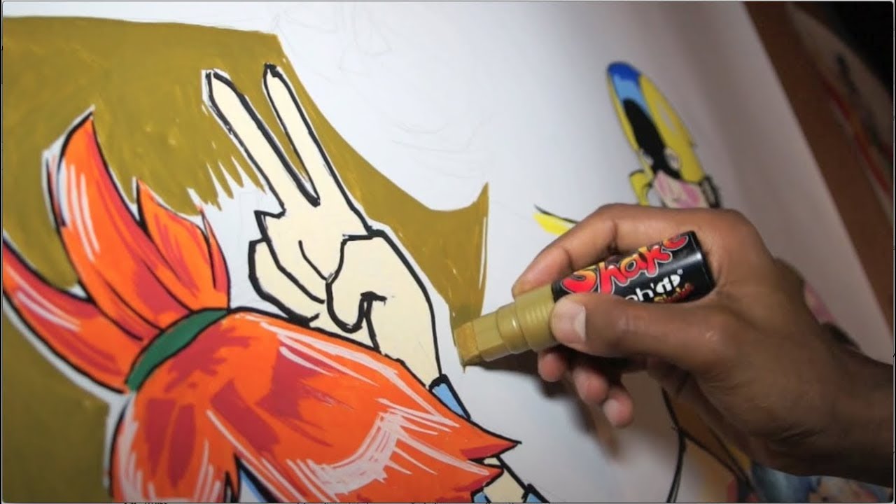 SHAKE : paint markers - YouTube