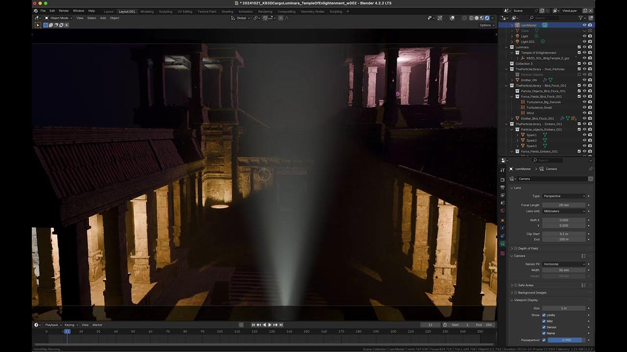 Blender Blog : KitBash3D Challenge - Luminara (10282024) - Environment Navigation with Gamepad ...