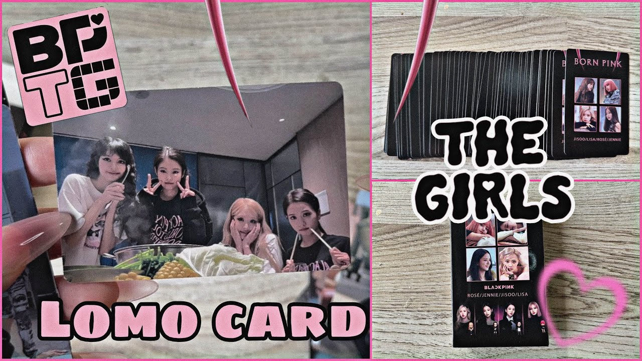 Unboxing ~ Blackpink BPTG ( The Girls) Lomo Card - YouTube