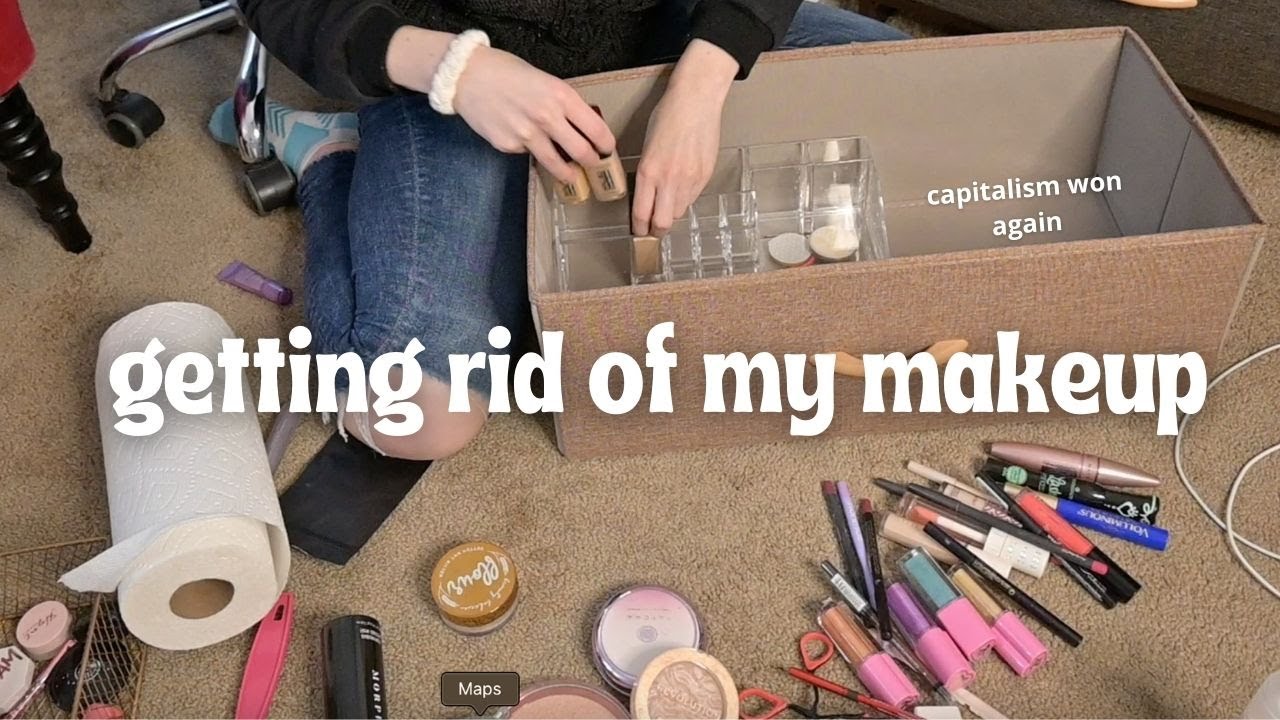 MAJOR Makeup Declutter 💄 | Organize and Declutter with Me 2023 - YouTube