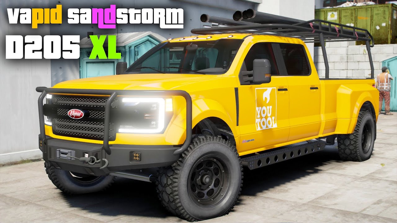 Vapid Sandstorm D205 XL - GTA 5 Lore Friendly Car Mod + Download Link! - YouTube