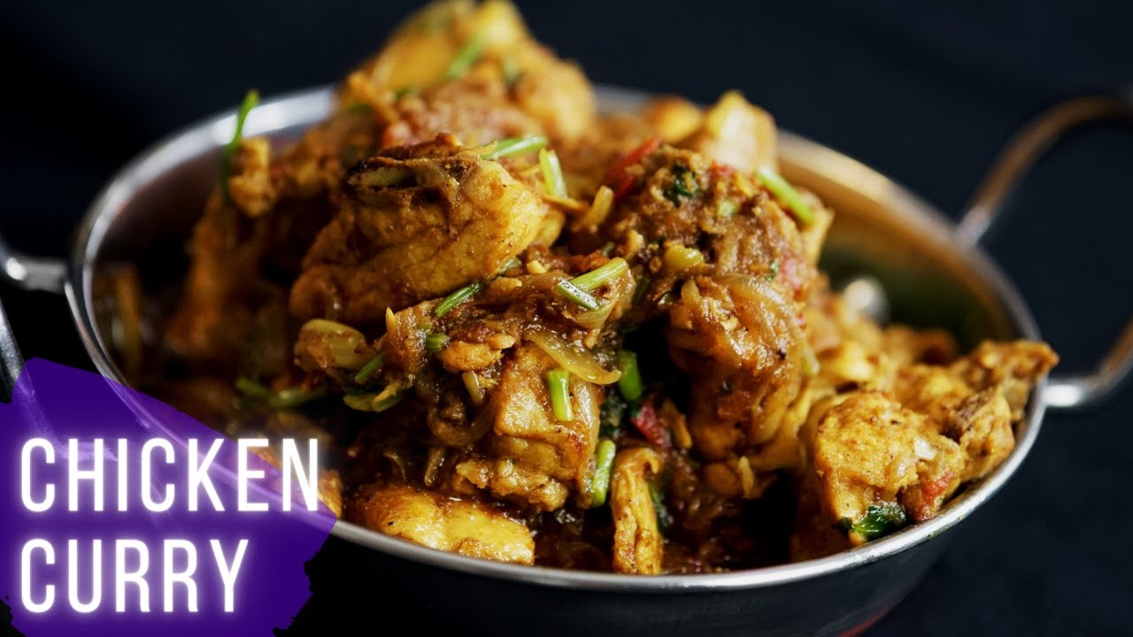 Chicken Curry Recipe - Nepali Style - Food Treasure - YouTube