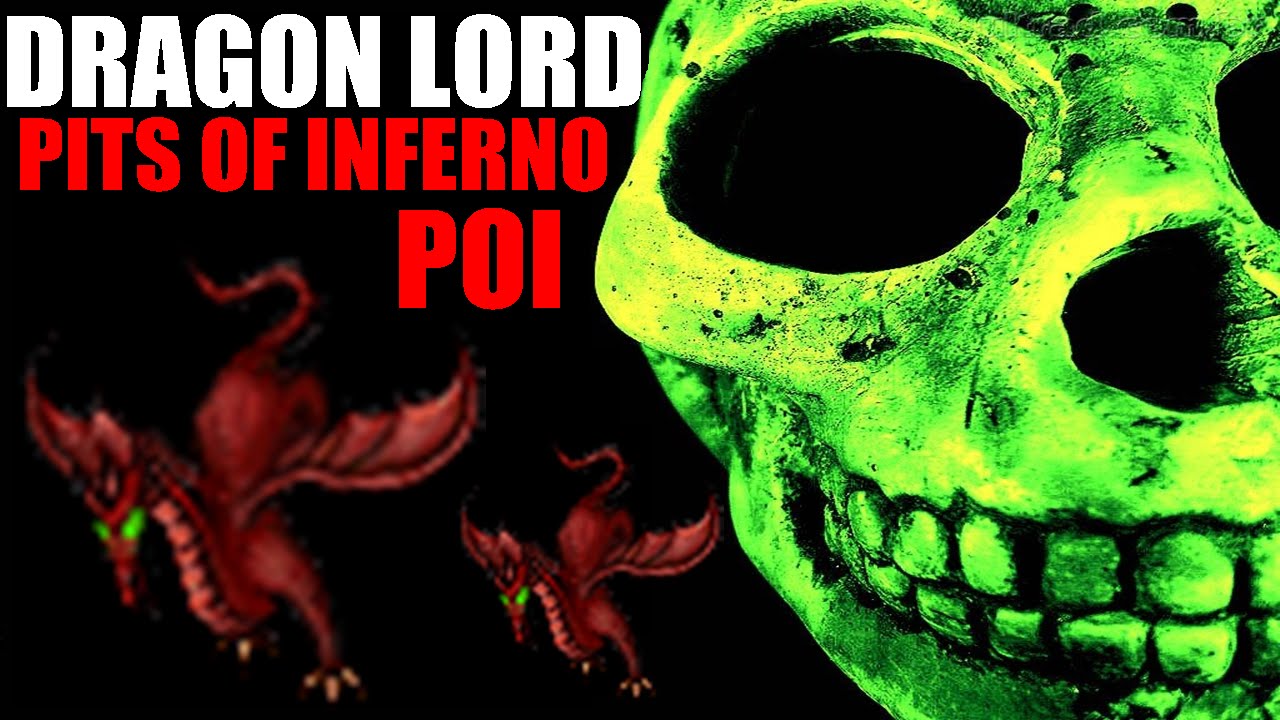 TIBIA - HUNT DRAGON LORD POI (RP, ED E MS 130 Á 200) MUITA EXP - YouTube