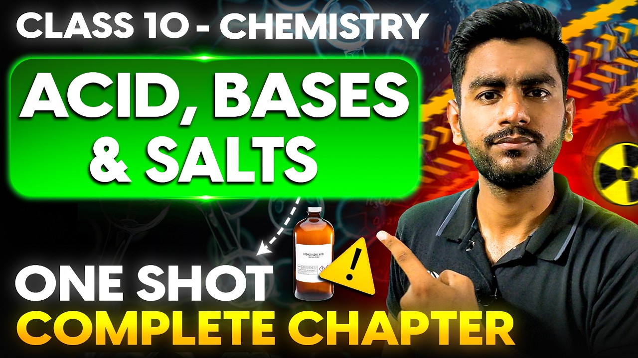 Class 10 | Acids, Bases and Salts | Chapter 02 | 10th Chemistry One ...