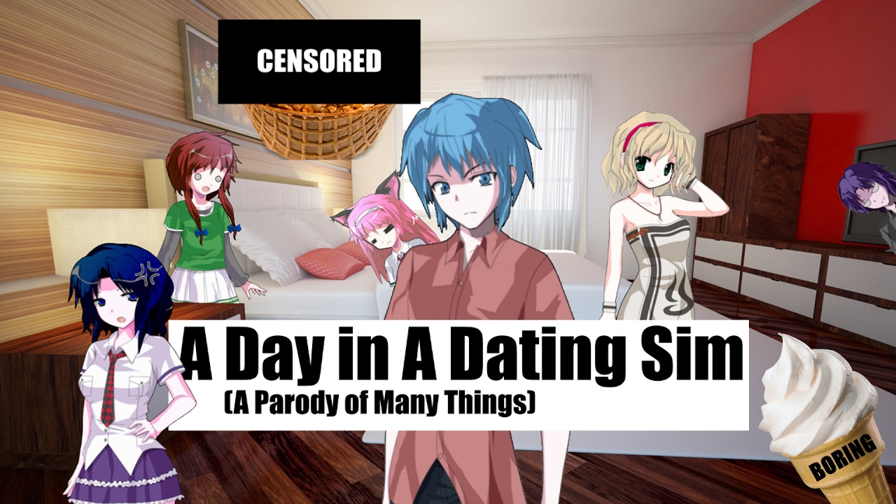 SUNDAE OF THE GODS PLEASE | Let's Play: A Day In A Dating Sim (Part 1 ...