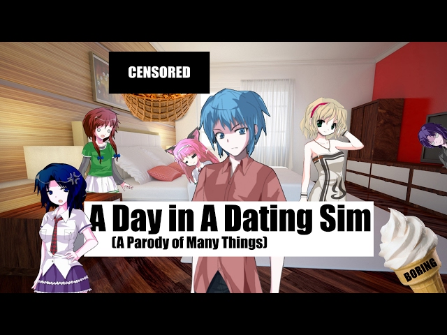 A Day in A Dating Sim by LR14 Game Development (@LegoRaygun14) on Game Jolt