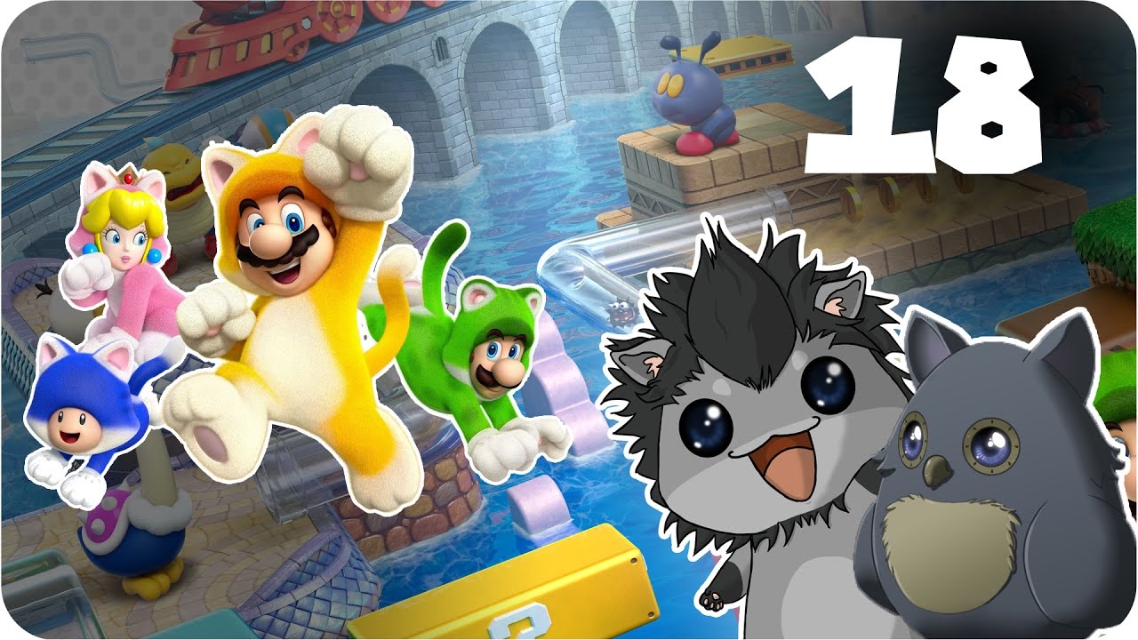 Let's Play Together Super Mario 3D World - [18] - YouTube