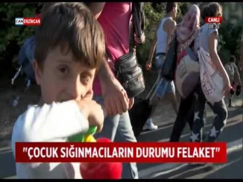 Çocuk sığınmacıların durumu felaket