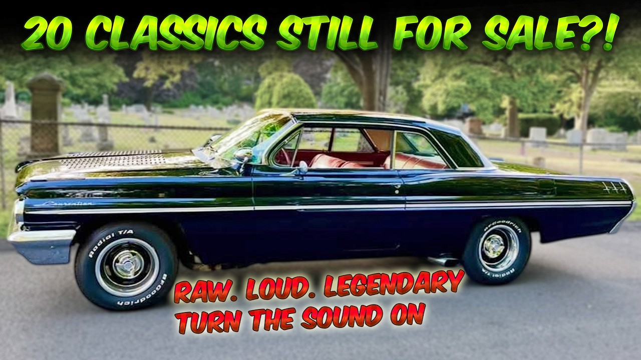 Raw, Loud, Legendary 20 Classic Cars for Sale - YouTube