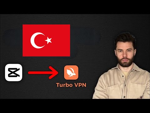 Capcut'a VPN nasıl bağlanır | Capcut Turbo VPN ile nasıl kullanılır