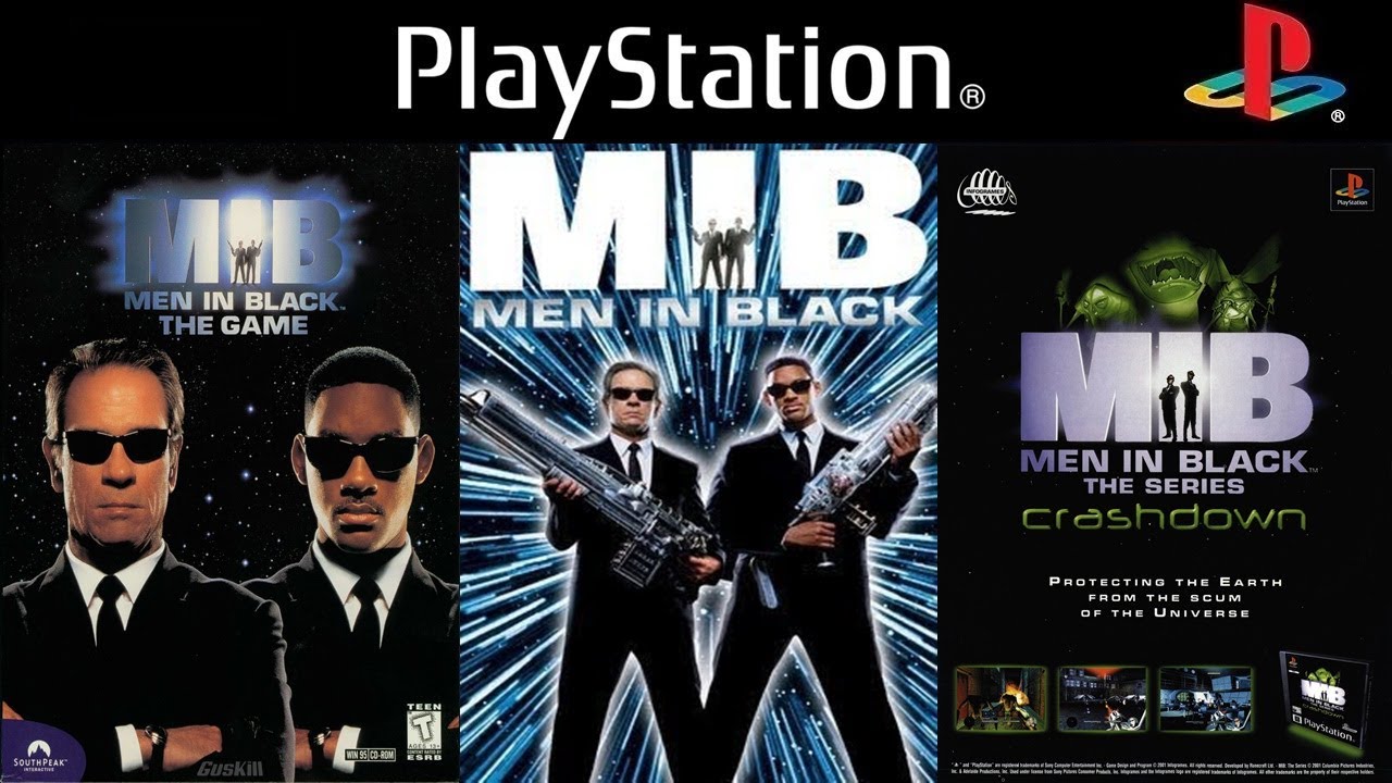 All MIB Games on PS1 (Men in Black) - YouTube