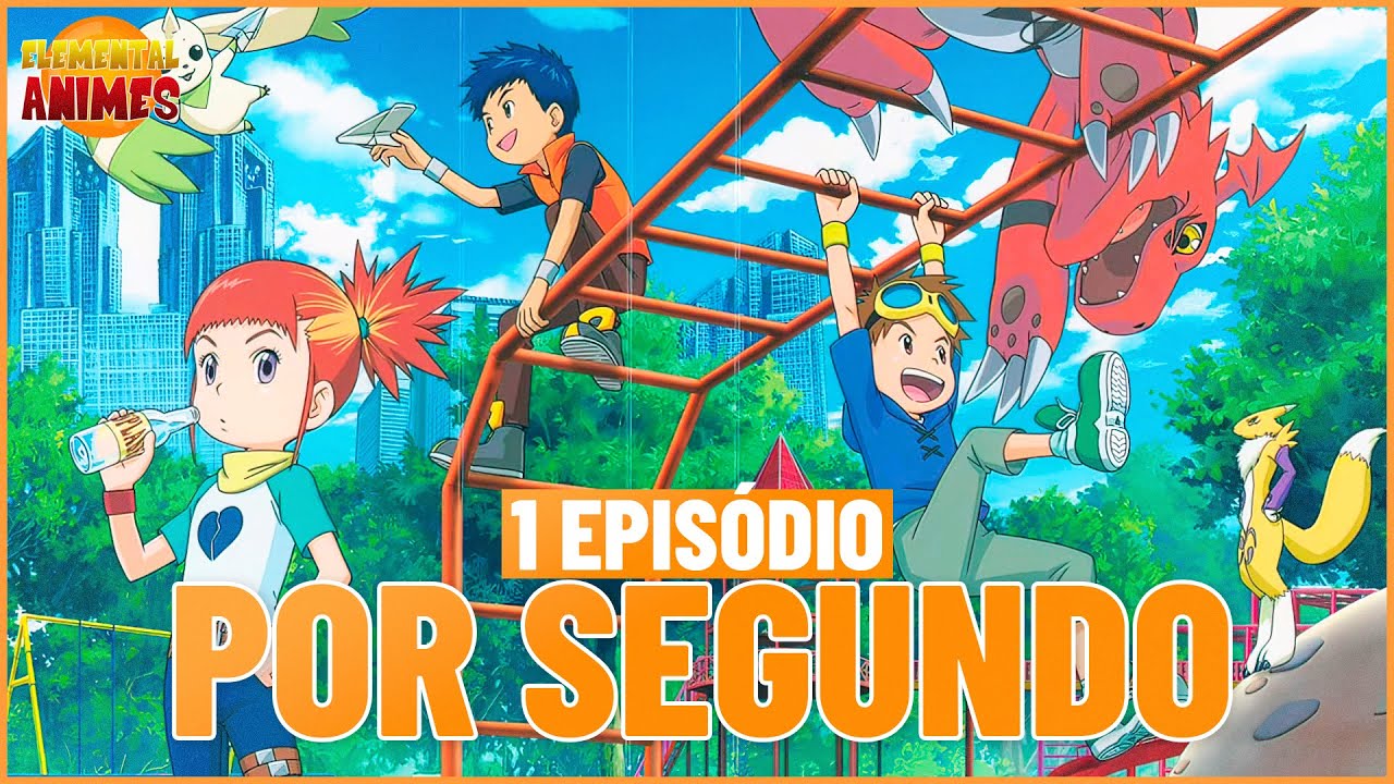 Digimon Tamers - 1 Episódio por Segundo [1 ao 51] - Resumo Completo ...