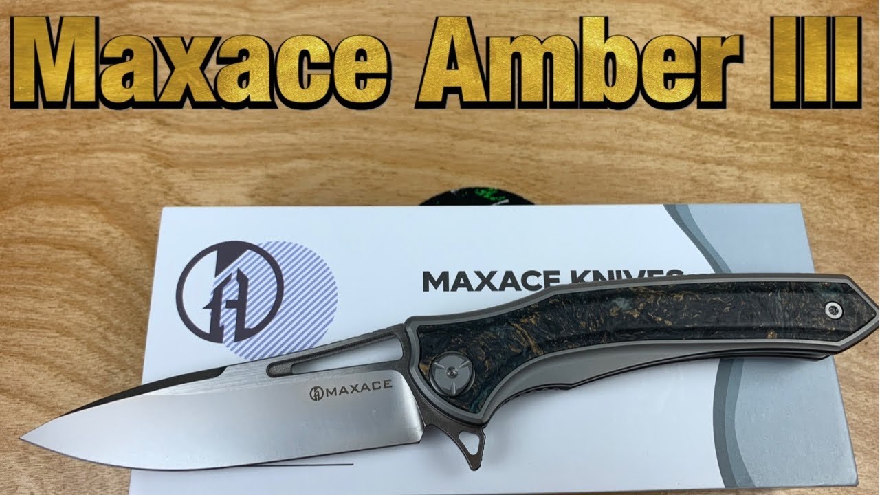 Maxace Amber III It’s a big beautiful handful of crazy goodness ! - YouTube