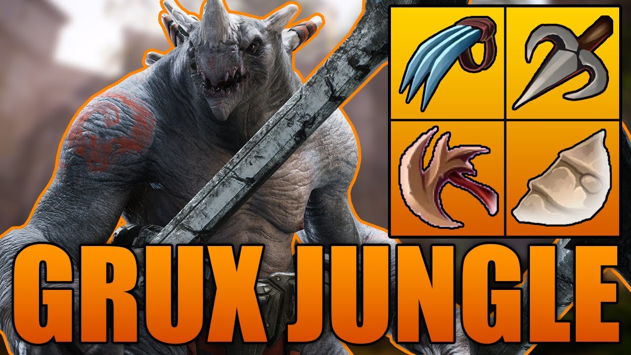 Crushing Skulls, Grux Jungle - Predecessor Gameplay - YouTube