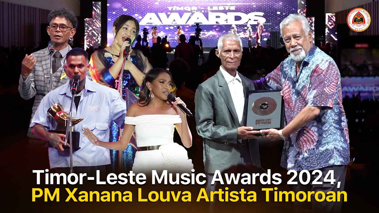 Timor-Leste Music Awards 2024, PM Xanana Louva Artista Timoroan - YouTube