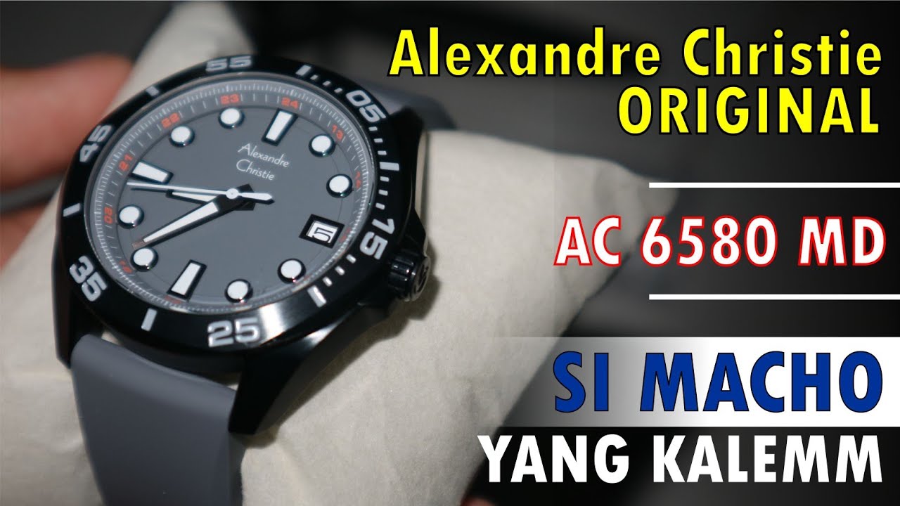 AC 6580 // UNBOXING & REVIEW // ALEXANDRE CHRISTIE - YouTube