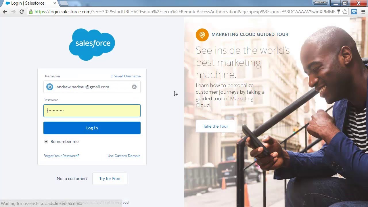 Getting Started with Sales Prospector: Connecting to Salesforce - YouTube