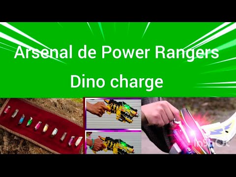 Arsenal de Power Rangers Dino charge - YouTube