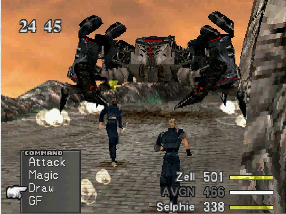 Let's play FF8 (Giant spider of death) - YouTube