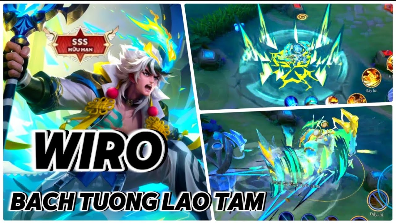 MOD SKIN WIRO BÁCH TƯỚNG LÃO TAM S2 2024 | Mod Tùm Lum - YouTube