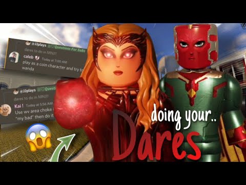 😈Doing your DARES in Marvel: New Journey😱 | JJplays - YouTube