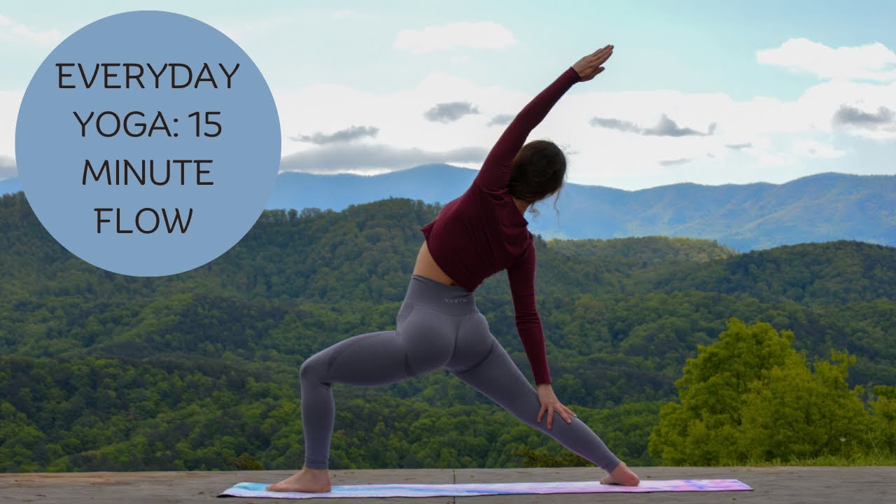Everyday Yoga | 15 Minute Flow - YouTube