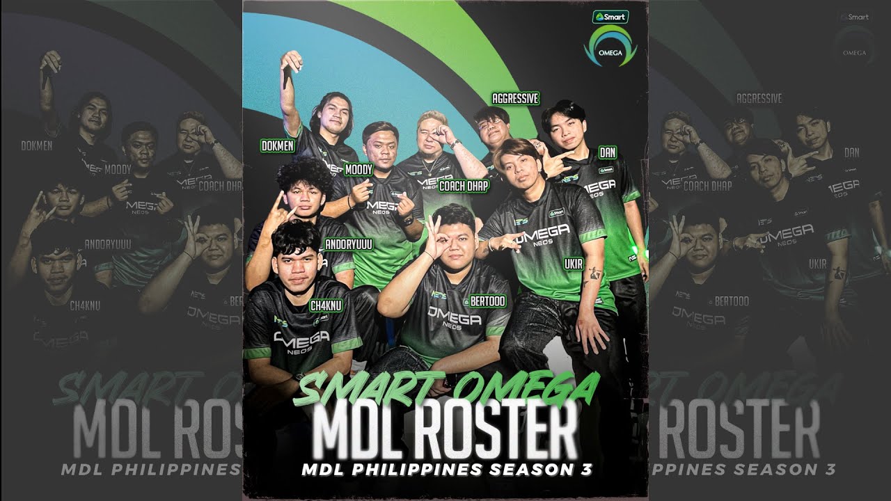SMART OMEGA NEOS ROSTER REVEAL MDL SEASON 3 🔥 - YouTube