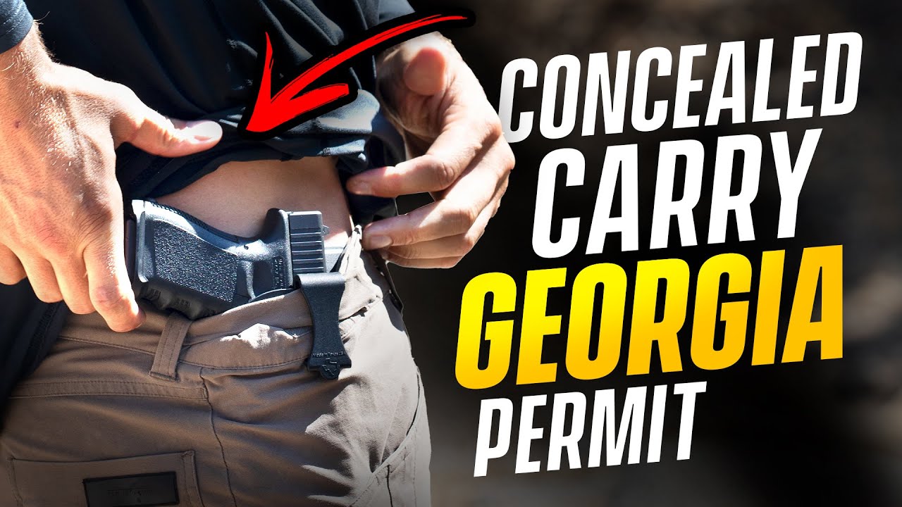 How to get your Georgia concealed carry permit (Updated) - YouTube
