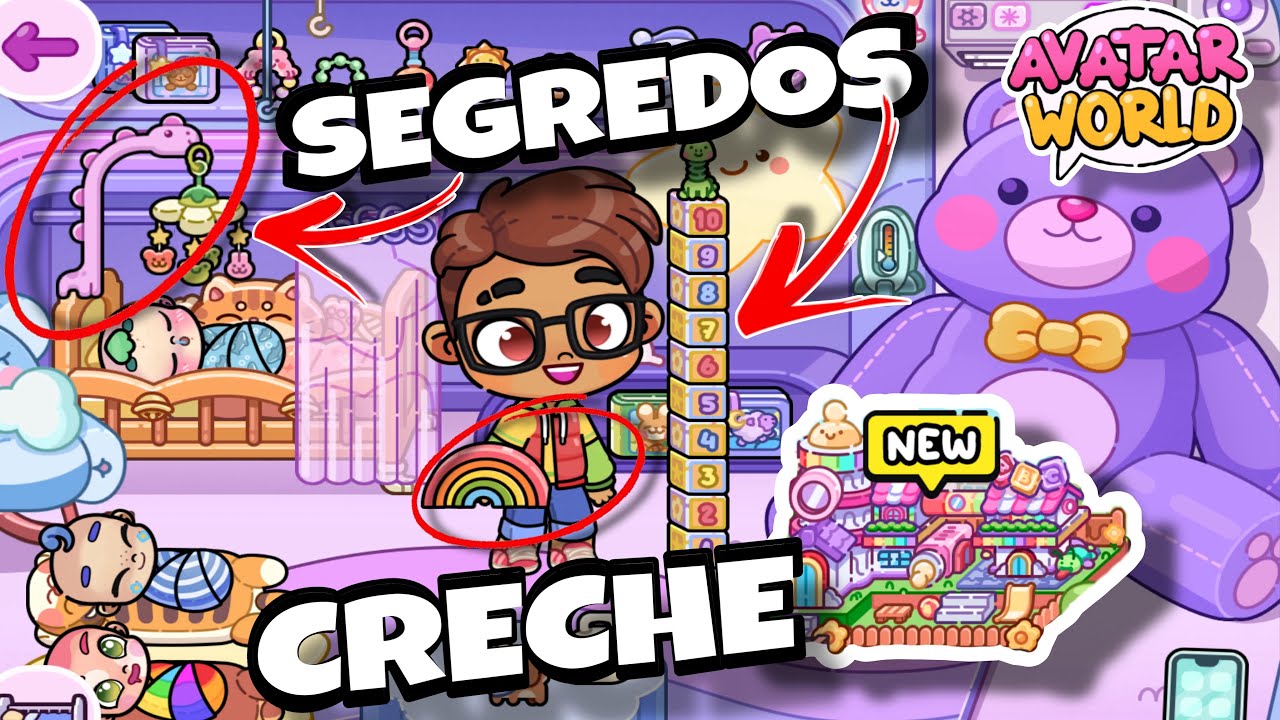🍼👶🏻 SEGREDOS da NOVA CRECHE do AVATAR WORLD 💕 Creche Game Pazu - YouTube