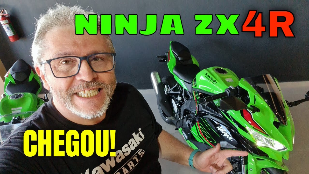 Nova Kawasaki Ninja ZX-4R ao vivo: fui conferir e conto todos os detalhes | uma legítima ZX ...