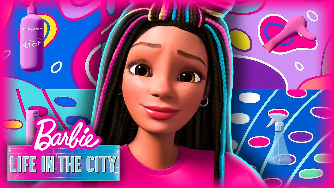 Barbie zmienia fryzurę! | Barbie Życie w Mieście | Barbie Po Polsku ...