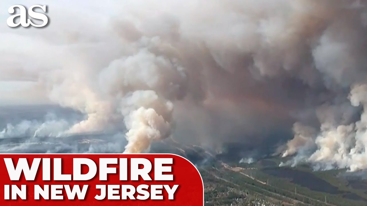 MASSIVE WILDFIRE erupts in New Jersey: SMOKE CLOUDS SEEN FOR MILES ...