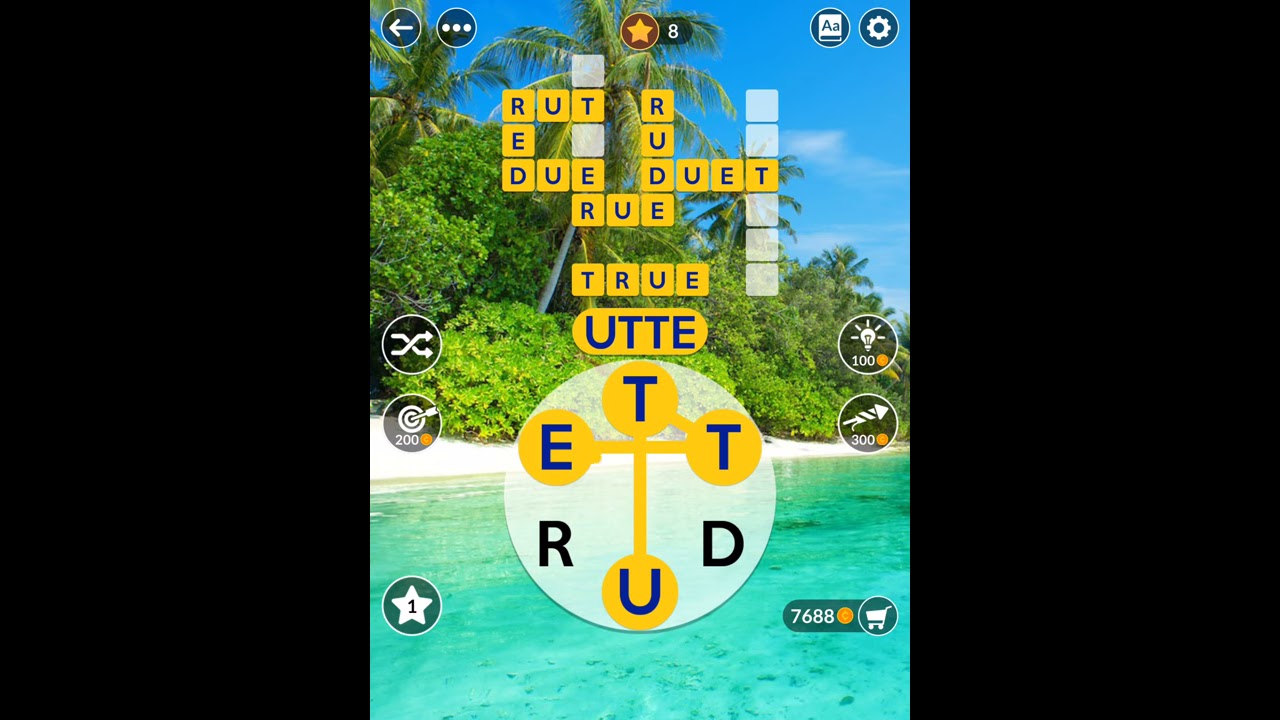 Wordscapes Level 2655 Answers - YouTube