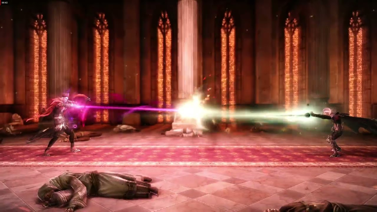 Lost Ark Armen fights The Young Demon Kharmine - YouTube