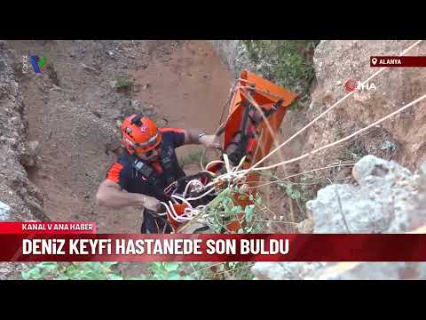 DENİZ KEYFİ HASTANEDE SON BULDU