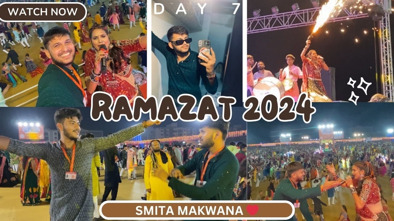 Day 7|Smita Makwana|Ramzat Navratri 2024|Het Purohit | #trending #garba ...