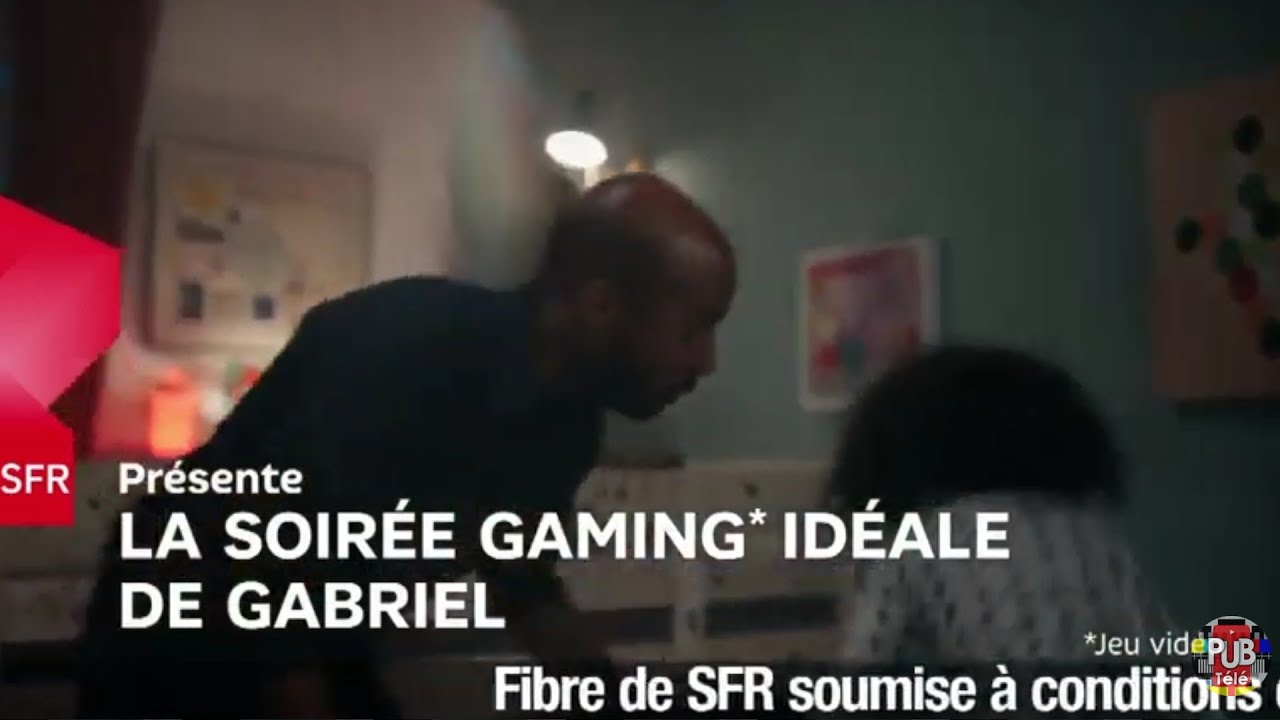 SFR fibre internet - Sébastien Loeb "la soirée gaming idéale de Gabriel ...