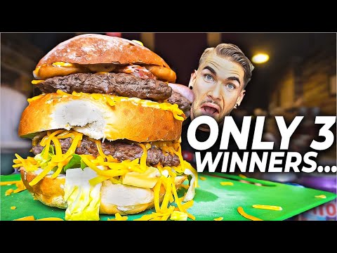 "GET £100 TO EAT THIS?" GIANT BURGER CHALLENGE IN SCOTLAND | The ...