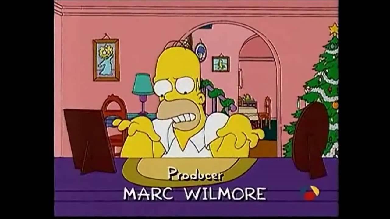 Simpson 14x18 Homer - Navidad en diciembre - YouTube