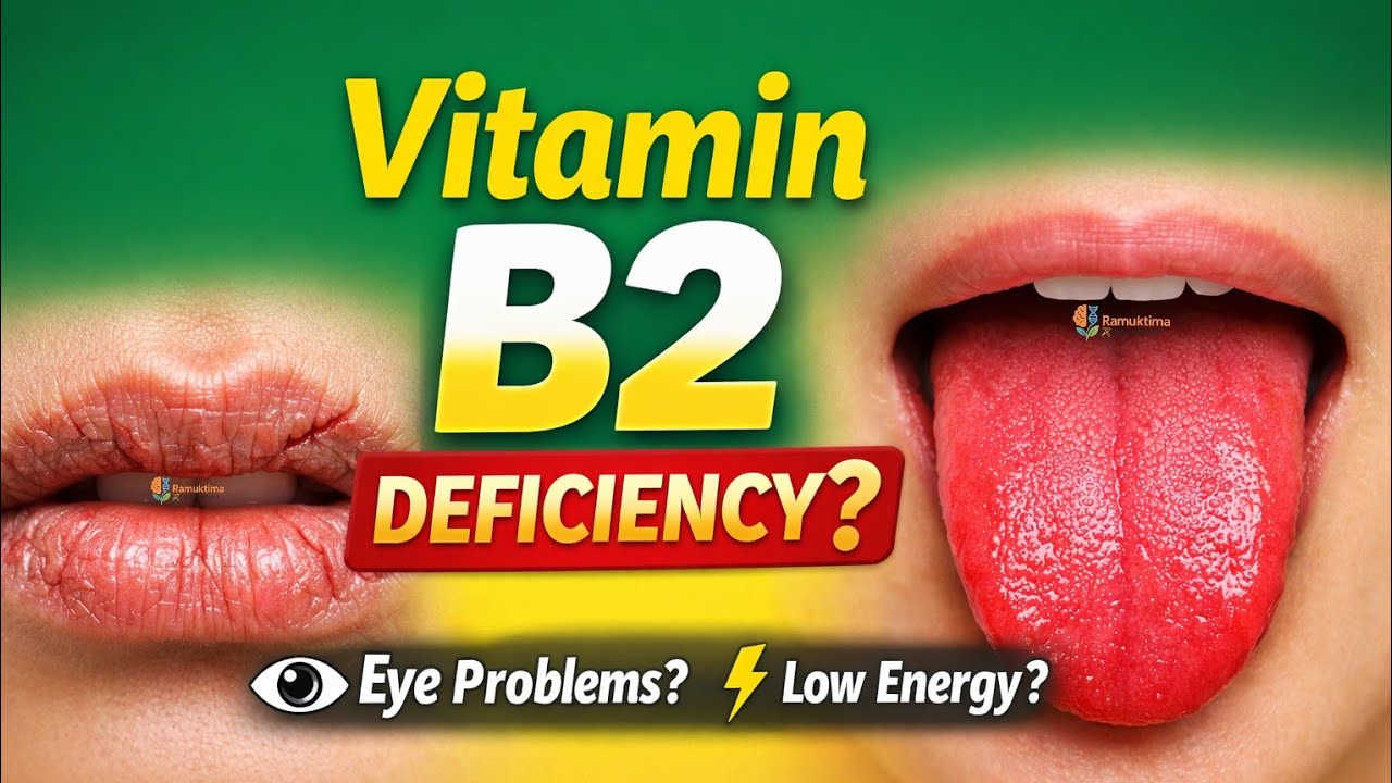 Vitamin B2 (Riboflavin) Deficiency Symptoms | Excess Vitamin B2 Effects ...