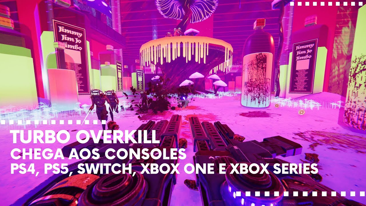 Turbo Overkill Chega aos Consoles PS4, PS5, Nintendo Switch, Xbox One e ...