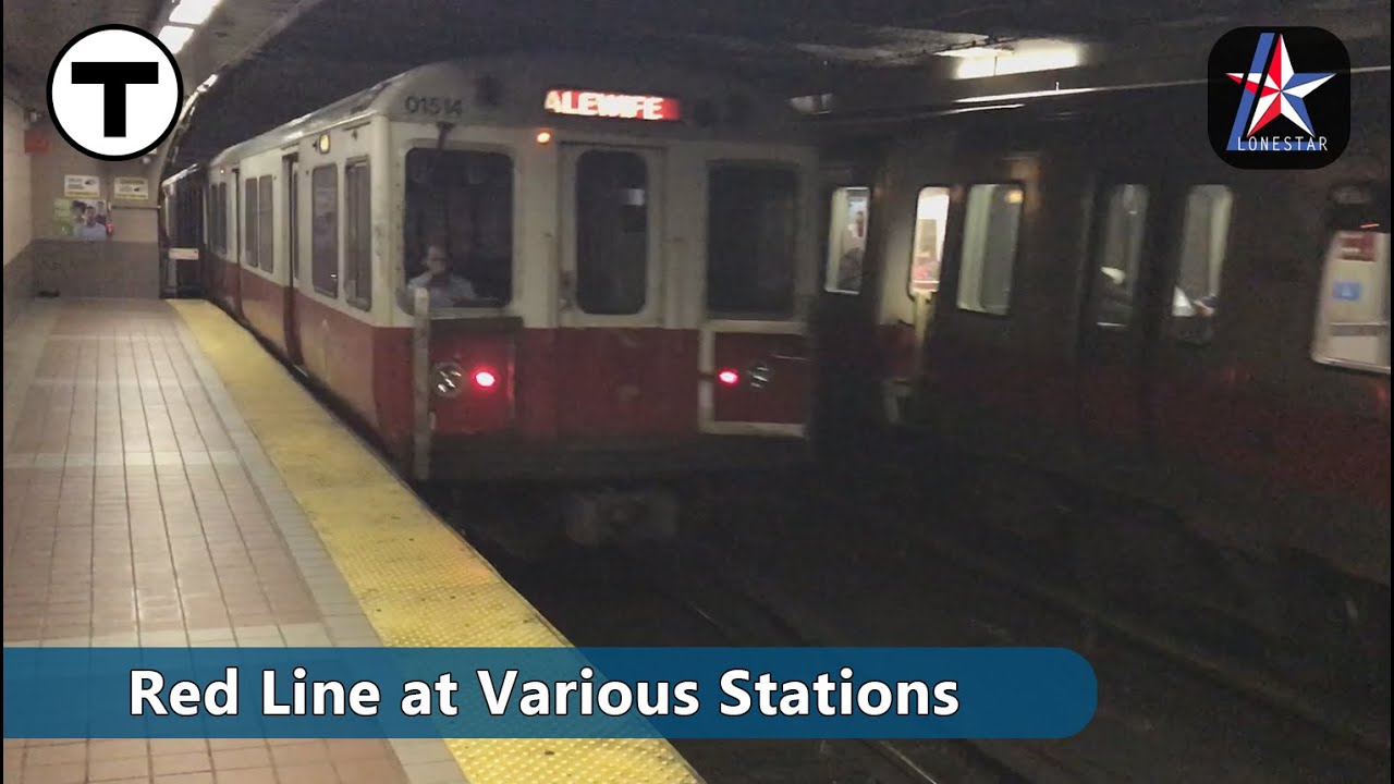 MBTA | More Red Line Trains at Various Stations | Boston - Part 10 ...