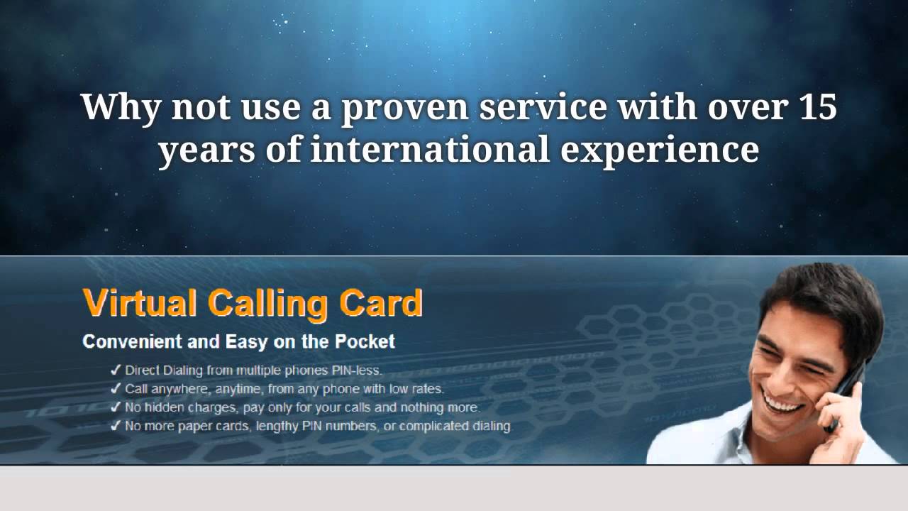 Virtual Global Calling Card from Namada | Namada.com - YouTube